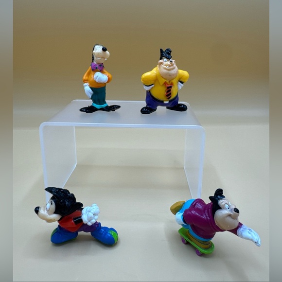 Toys | 1992 Goof Troop Complete Set Of 4 Figures Disney Kelloggs Cereal ...